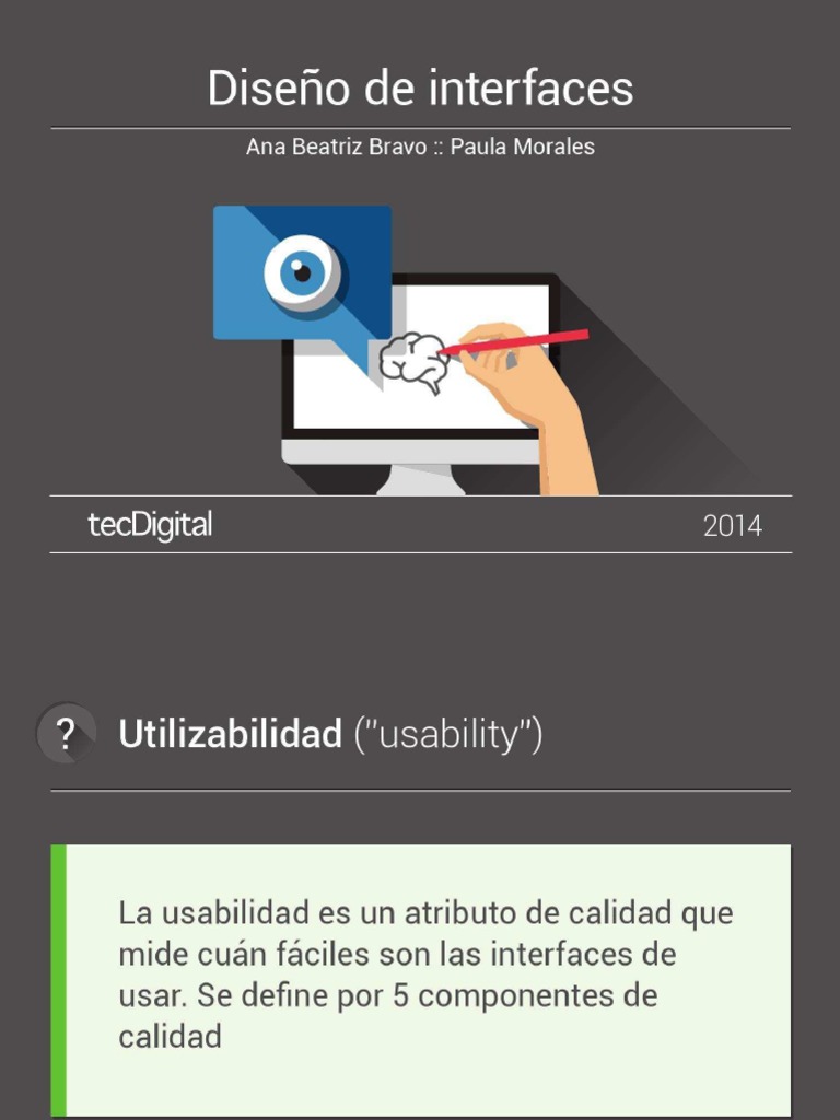 Diseo de Interfaces Tec Digital | PDF