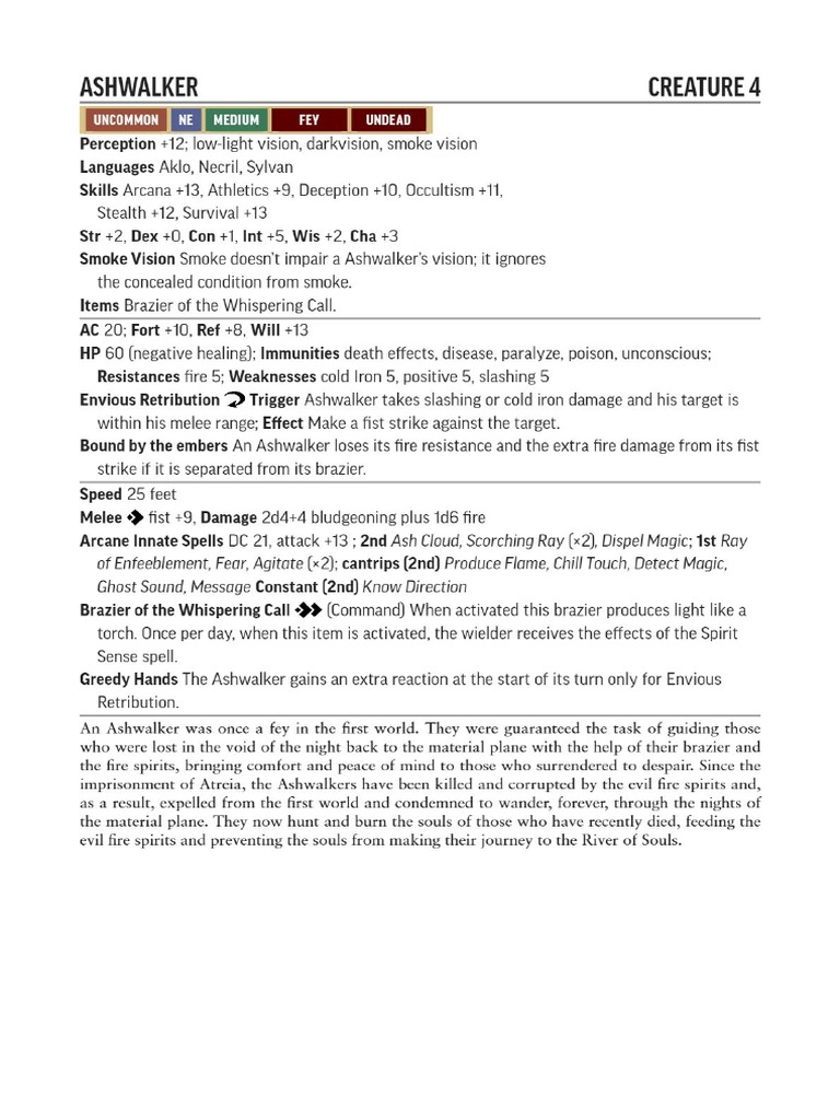 Ashwalker 1663376532 | PDF