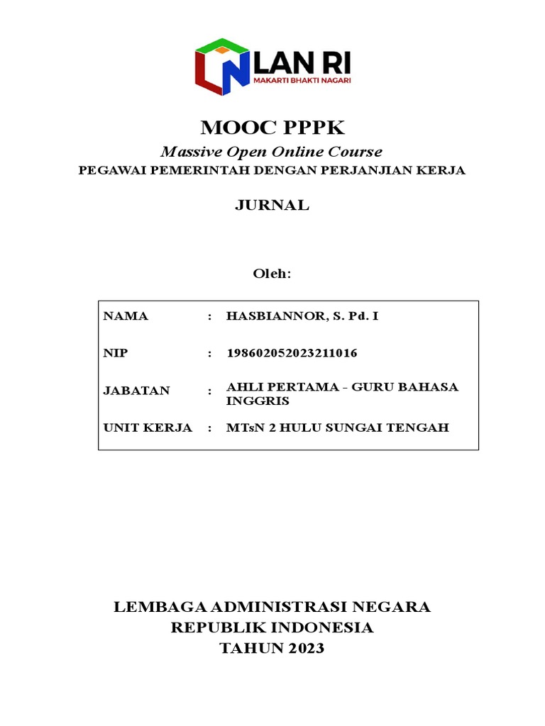 Cover Mooc PPPK | PDF