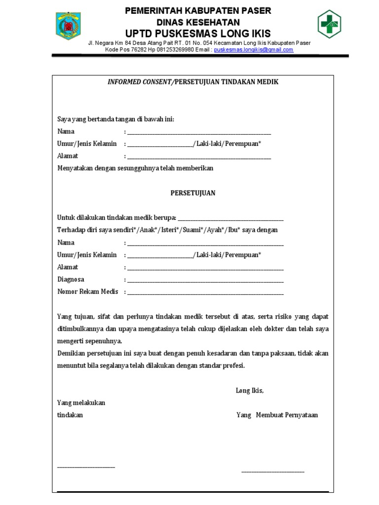 Informed Consent 2023 | PDF