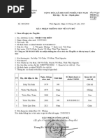 CT01 T Khai Thay Đ I Thông Tin Cư Trú | PDF