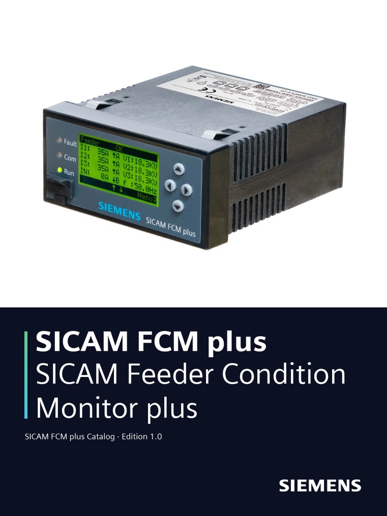 SICAM FCM Plus Catalog Overview | PDF | Usb | Electromagnetic Compatibility