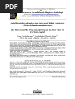 Template Sinta 4 | PDF