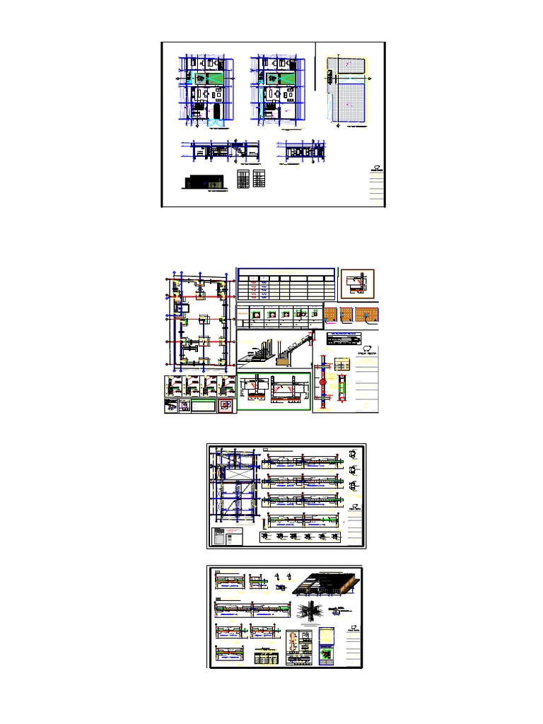 Lectura de Planos y Metrado-Model | PDF