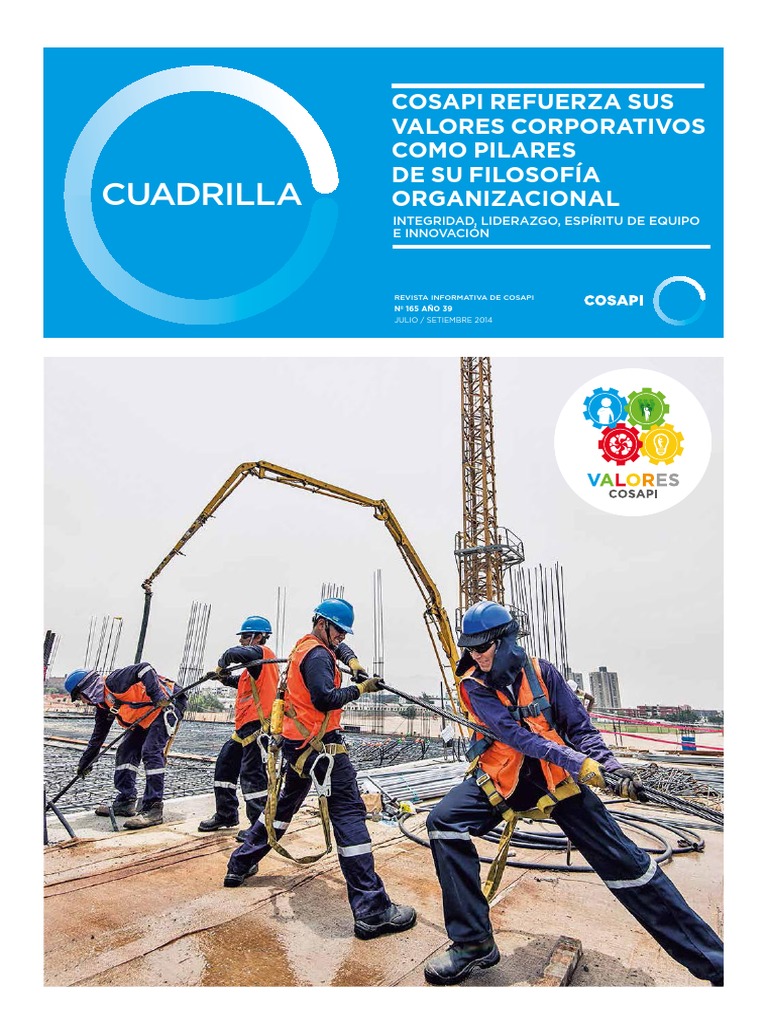 Cosapi Refuerza Valores Corporativos | PDF | Liderazgo | Business