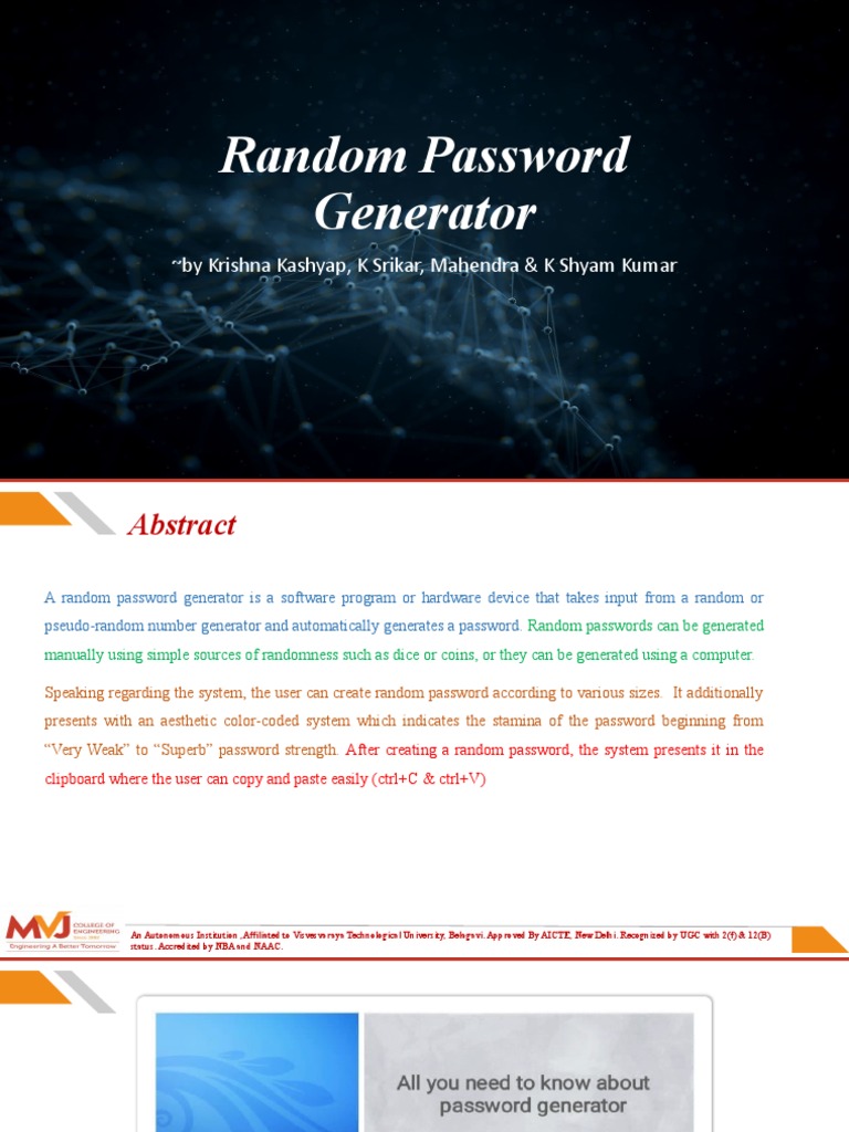 Random Password | PDF | Cyberwarfare | Security