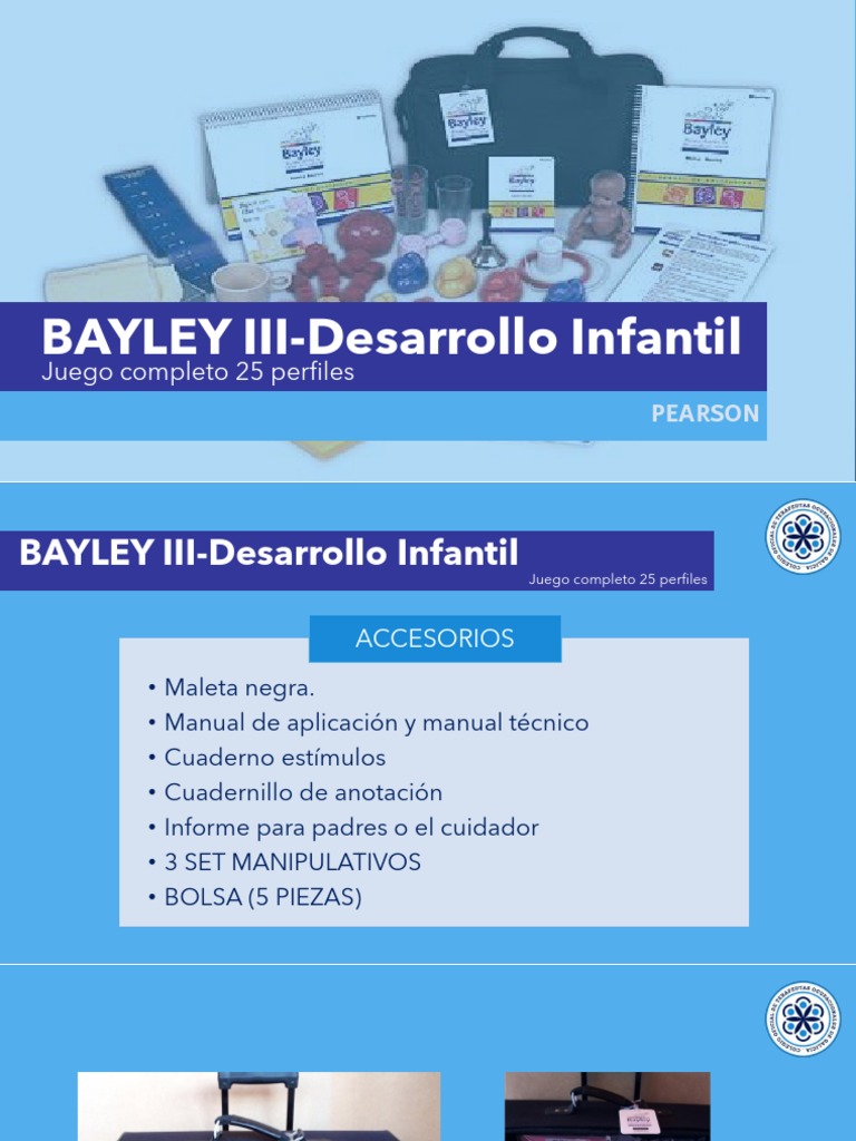 Bayley III Desarrollo Infantil | PDF
