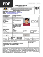 Admit Card Template | PDF | Computing