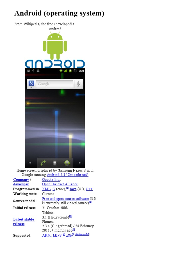 Android (Operating System) | PDF | Android (Operating System) | Google Play