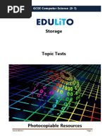 Secondary Storage - IGCSE Computer Science Revision Notes | PDF ...