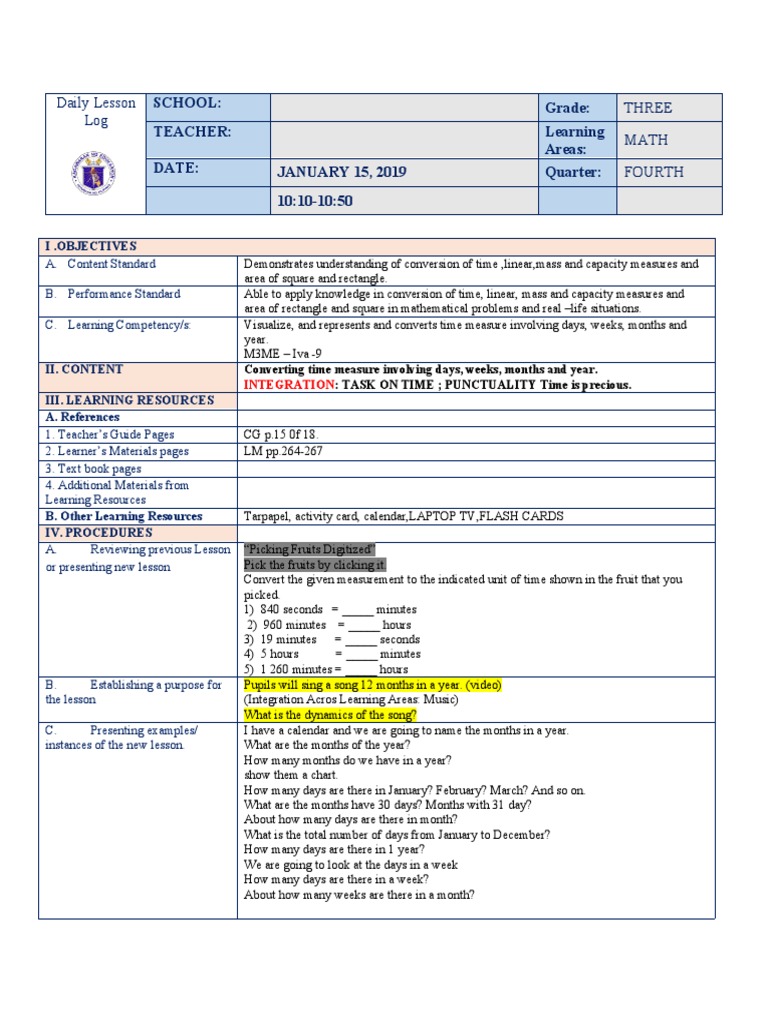 Grade-3-COT-Math-Q4 Edited | PDF
