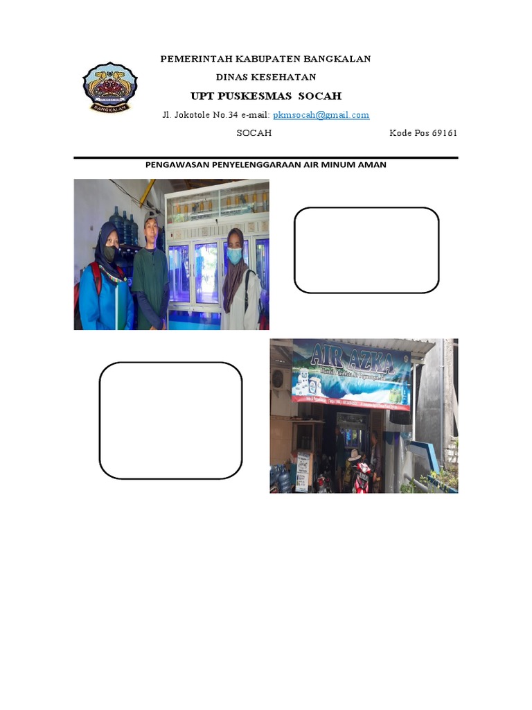 Dokumen Air Minum Galon | PDF