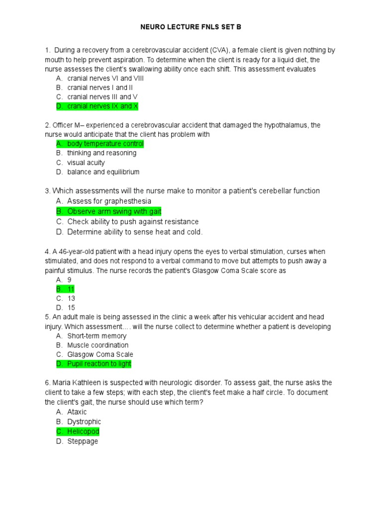 Neuro Lecture Fnls 1 | PDF | Self-Improvement | Wellness