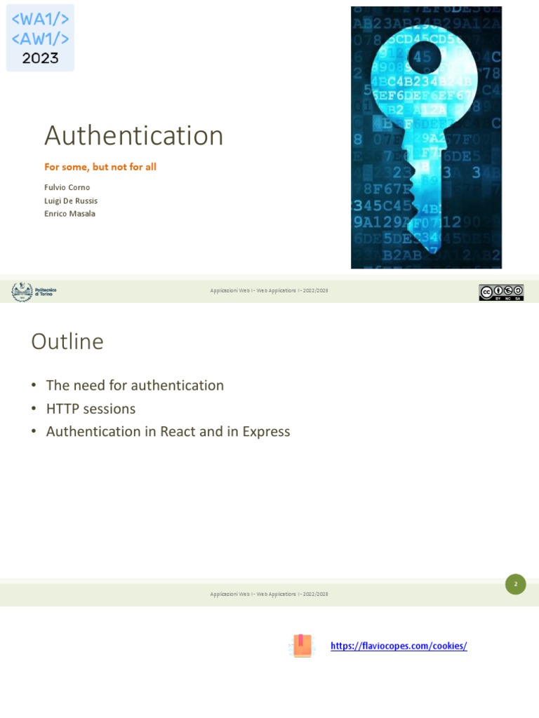 Web Application Authentication Guide | PDF | Http Cookie | World Wide Web