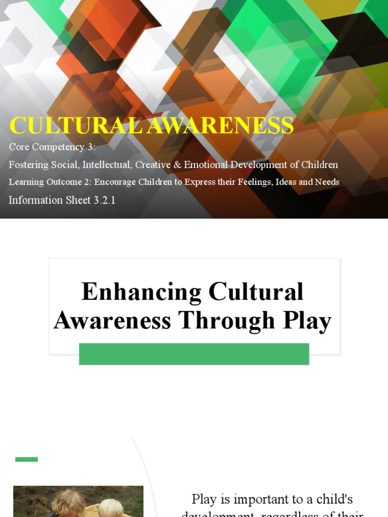 Information Sheet 3.2-1 - Cultural Awareness | PDF | Toys