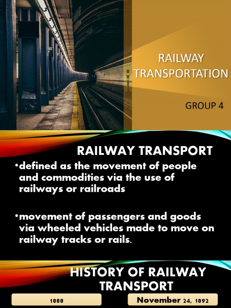 Overview of Railway Transport in the Philippines | PDF