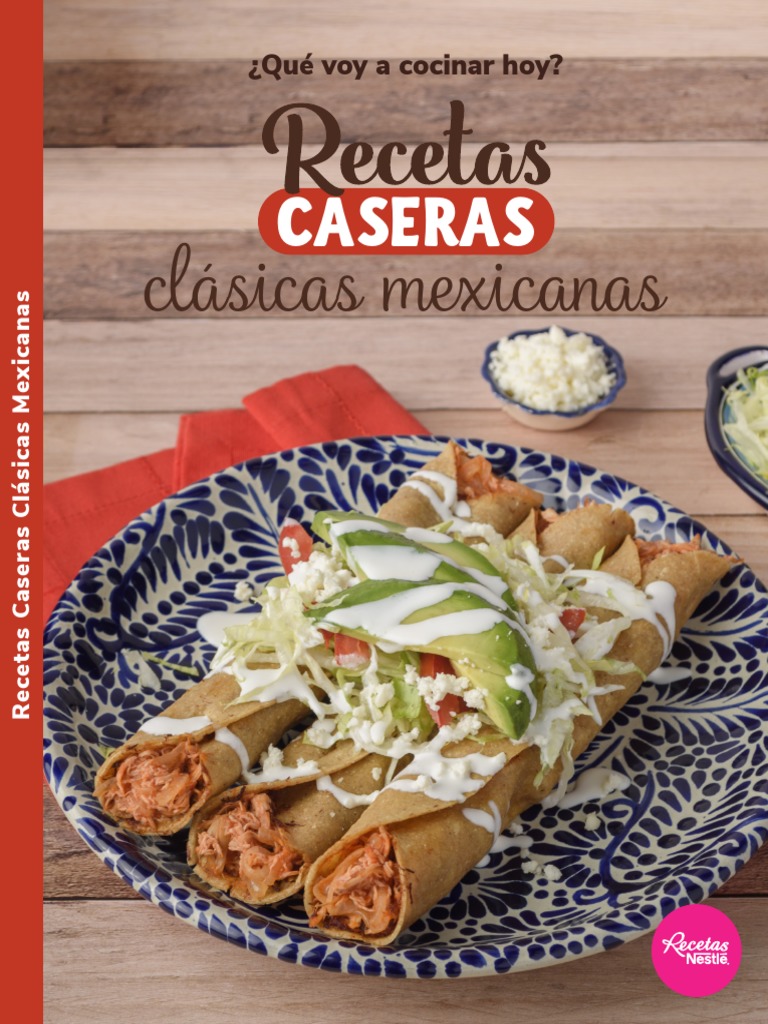 Recetario Int Julio RecetasCaserasClasicas | PDF | Cilantro | Queso