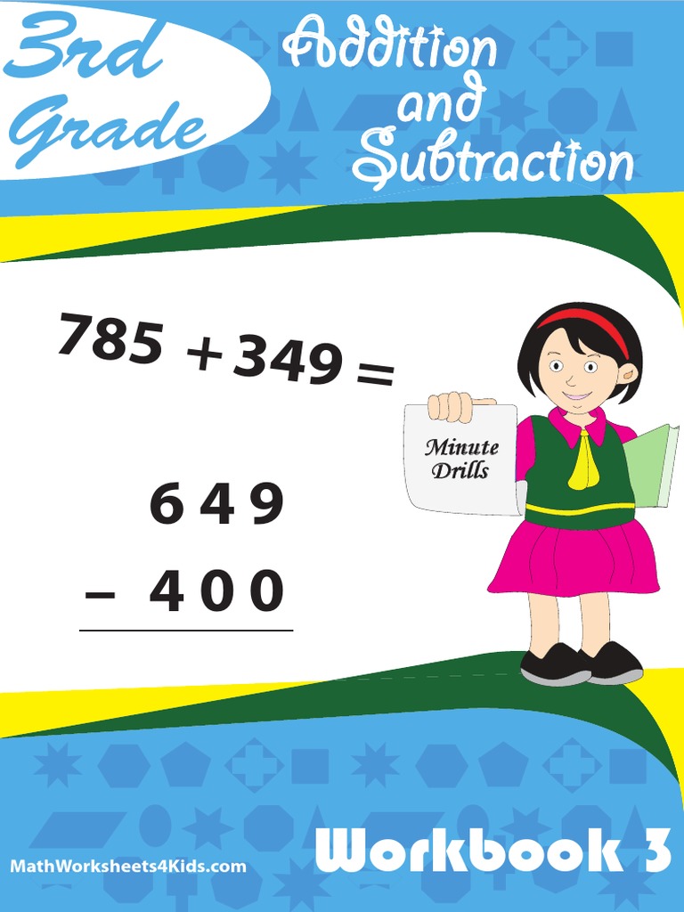 3rd Grade Math Workbook | PDF | Arithmetic | Elementary Mathematics