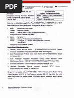 Surat Pemberitahuan Go Live SCM Online (EPN Domain Elnusa) | PDF | Bisnis