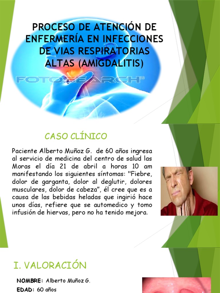 Pae en Amigdalitis | PDF | Deshidración | Dolor