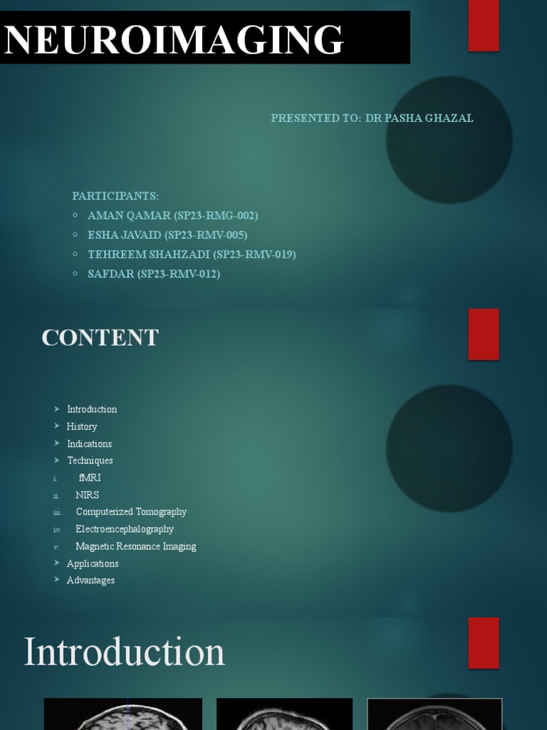Neuroimaging | PDF | Neuroimaging | Medical Imaging