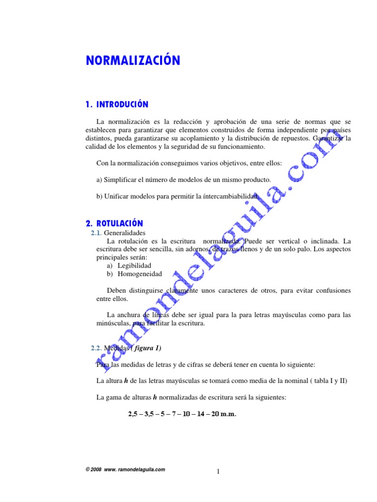 Normalizacion 1 3 | PDF