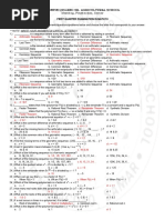 4th Quarter Exam in Math 9 With KEY | PDF | Trigonometric Functions ...