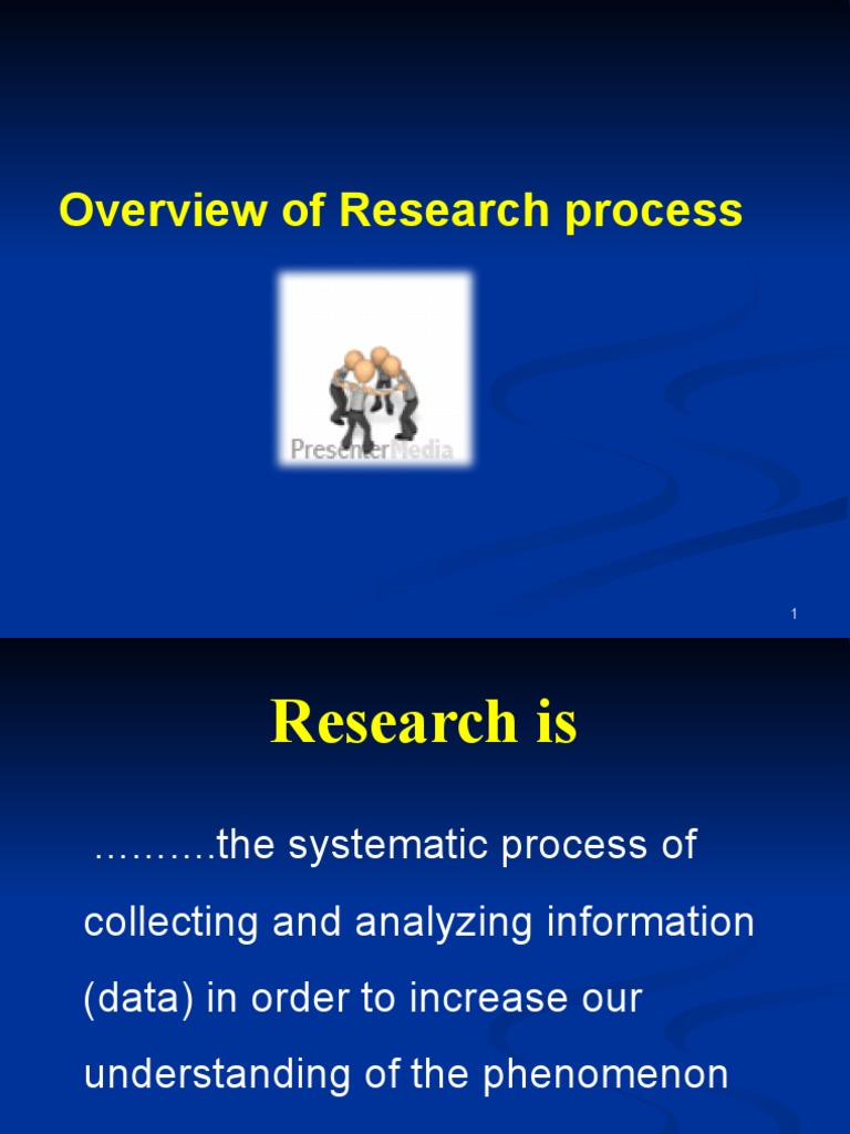 Overview of Research Process | PDF | Hypothesis | Statistics Overview of Research Process | PDF | Hypothesis | Statistics