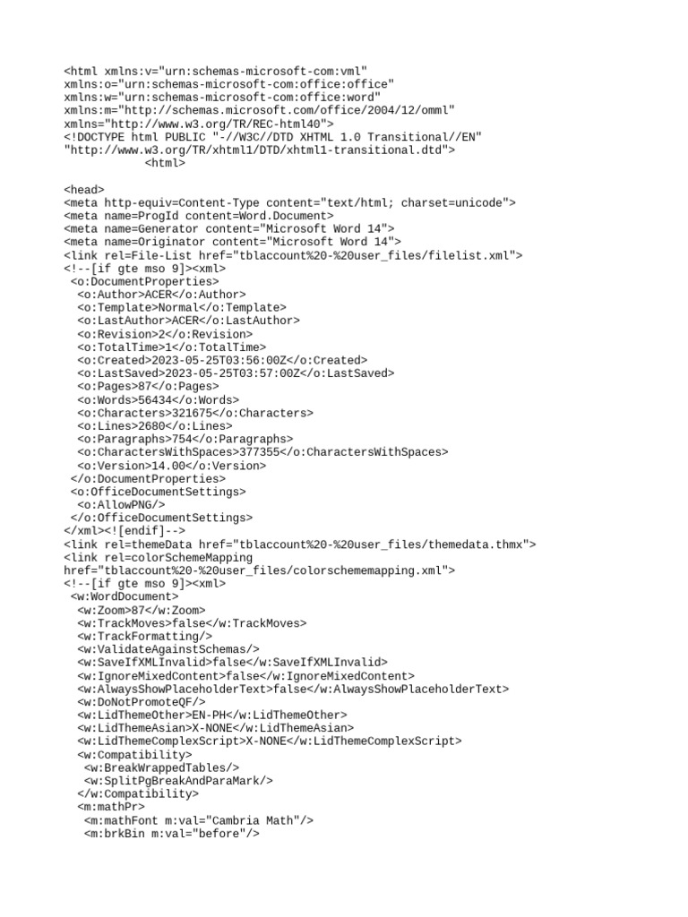 Tblaccount User | PDF