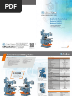 Milling Machine Specifications | PDF | Gear | Manufactured Goods