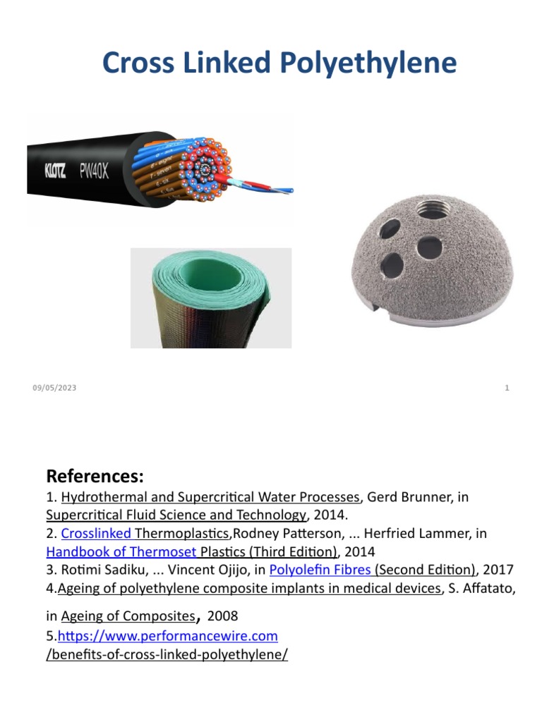 Cspe Xlpe Uhdpe Cpe | PDF | Polyethylene | Cross Link