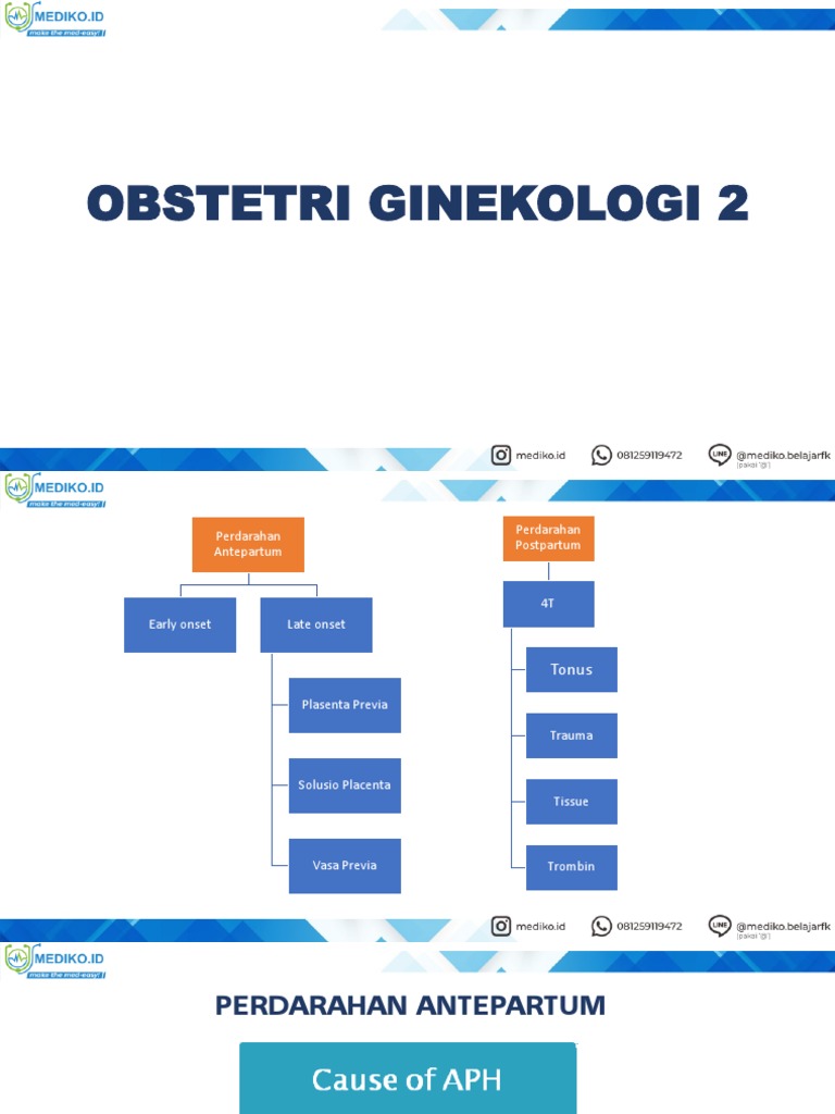 Materi Obsgyn 2 Mediko | PDF