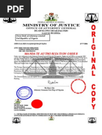 Declaration of Source of Funds PDF | PDF