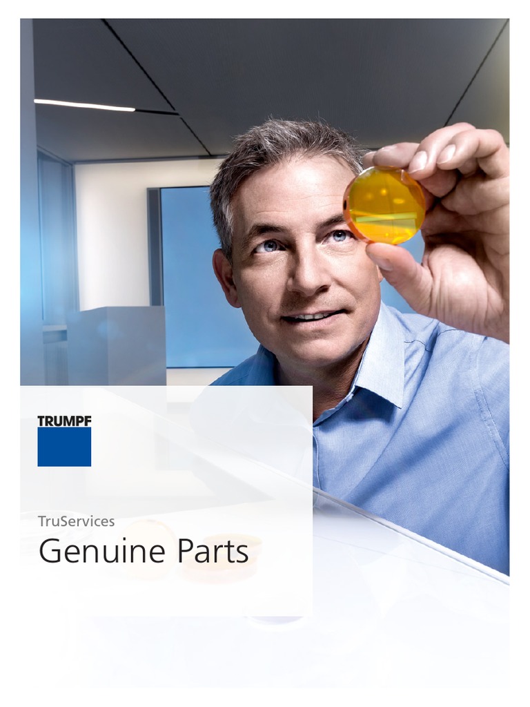 TRUMPF Genuine Parts Catalog EN | PDF | Optical Fiber | Logistics
