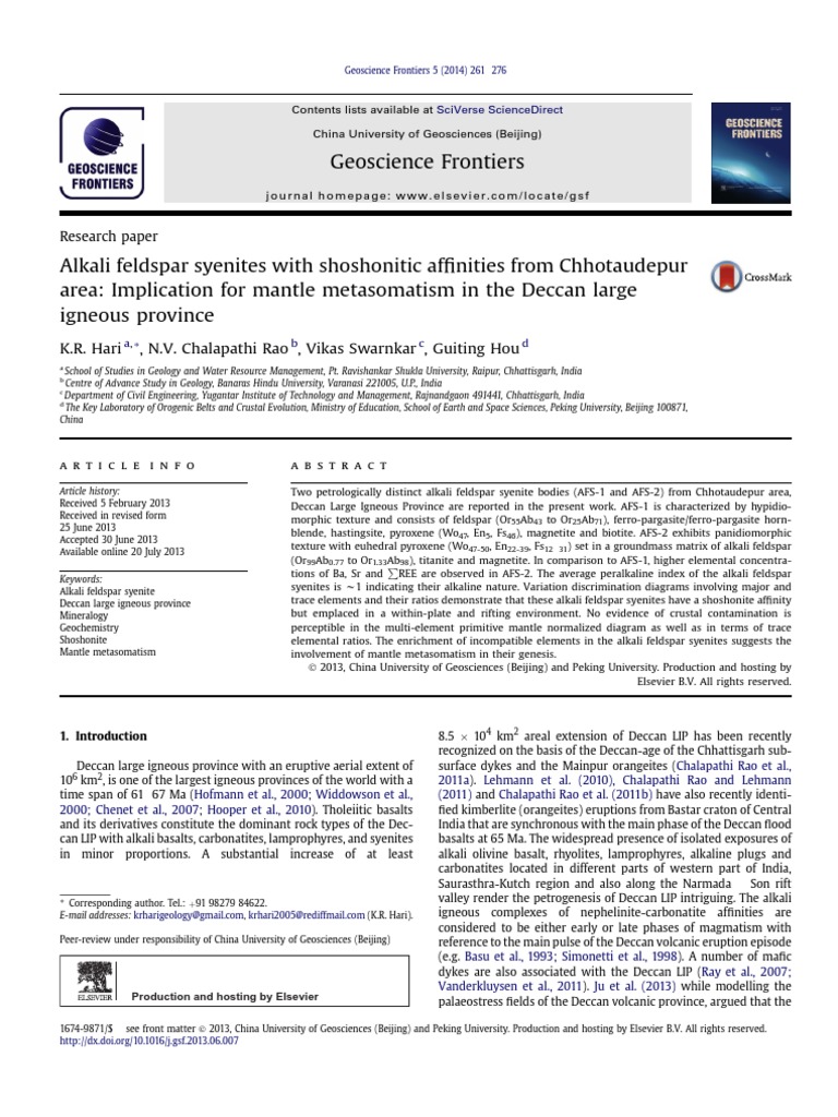 Chalapati 1 | PDF | Minerals | Igneous Rock