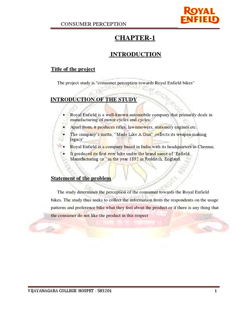 Re Project | PDF | Marketing | Perception