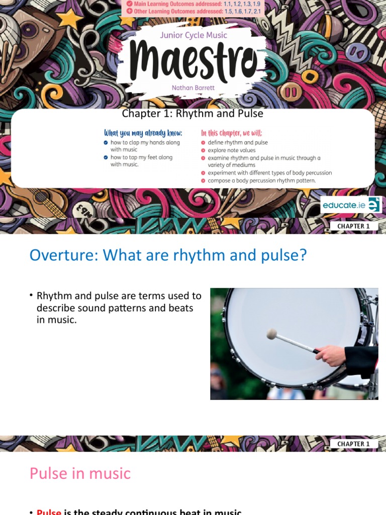 Maestro CH 1 RHYTHM & PULSE | PDF | Rhythm | Musical Notation