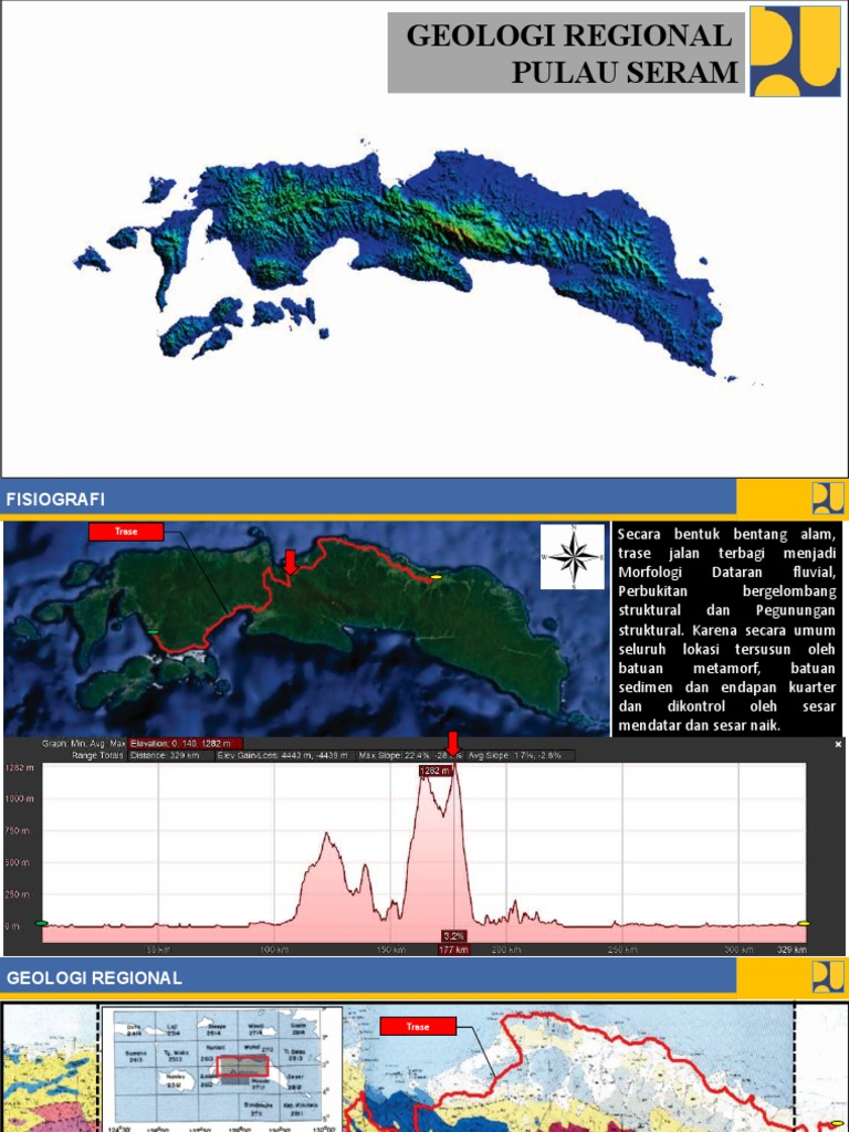 Peta Geologi Pulau Seram dan Kerentanannya | PDF