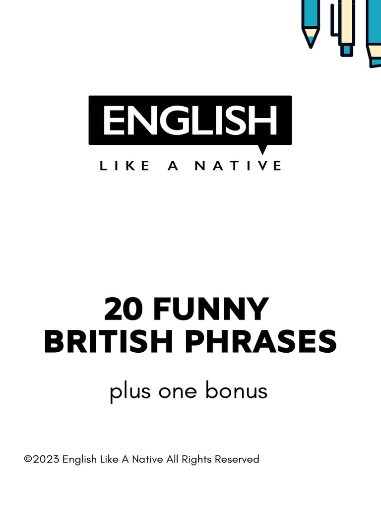 20 Funny Phrases PDF