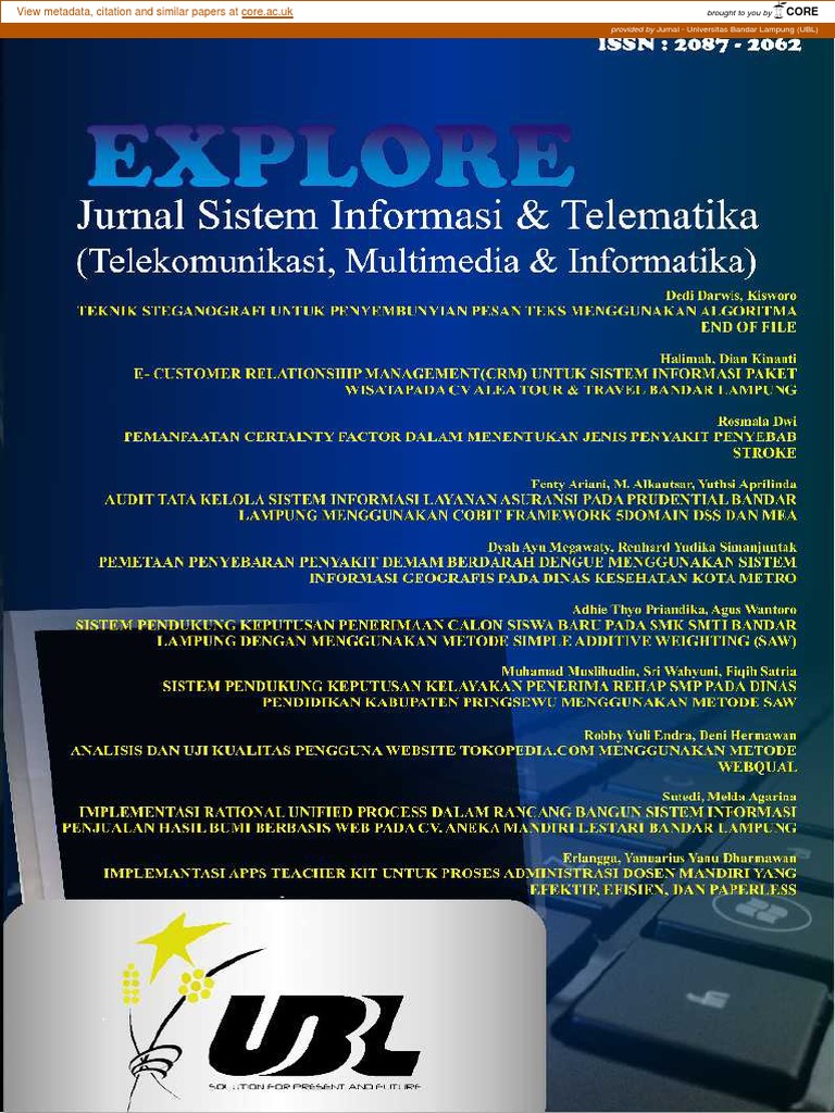 Pemetaan Penyebaran Penyakit Demam Berdarah Dengue Menggunakan Sistem ... Pemetaan Penyebaran Penyakit Demam Berdarah Dengue Menggunakan Sistem ...