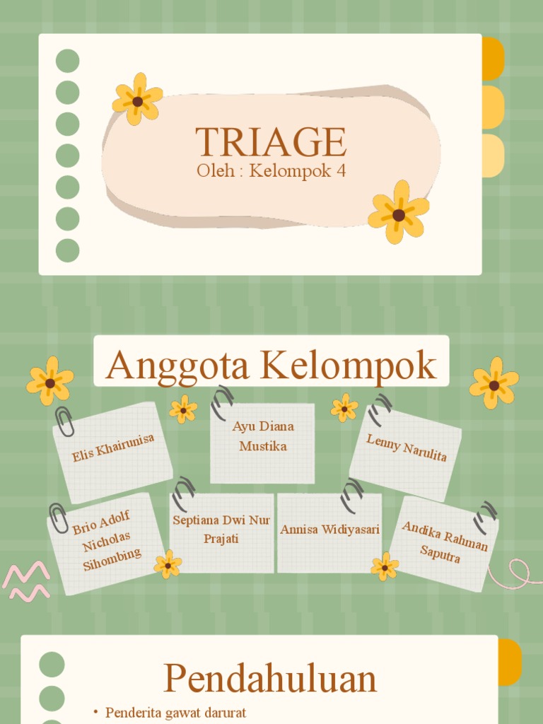 Triage Kel4 | PDF