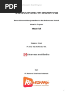 Mengenal Apa Itu Functional Specification Document (FSD) - Caraguna | PDF