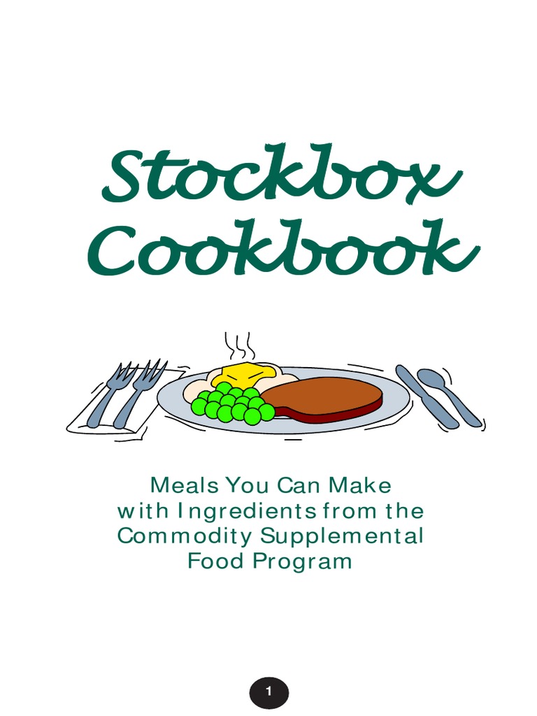 Commodity Cookbook Sept 2023 | PDF | Cooking | Soup