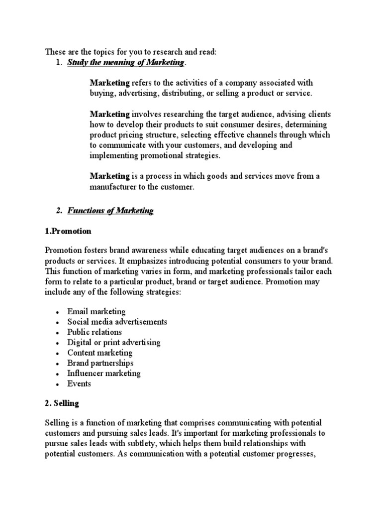 Assignment Marketing Management | PDF | Marketing | Sales