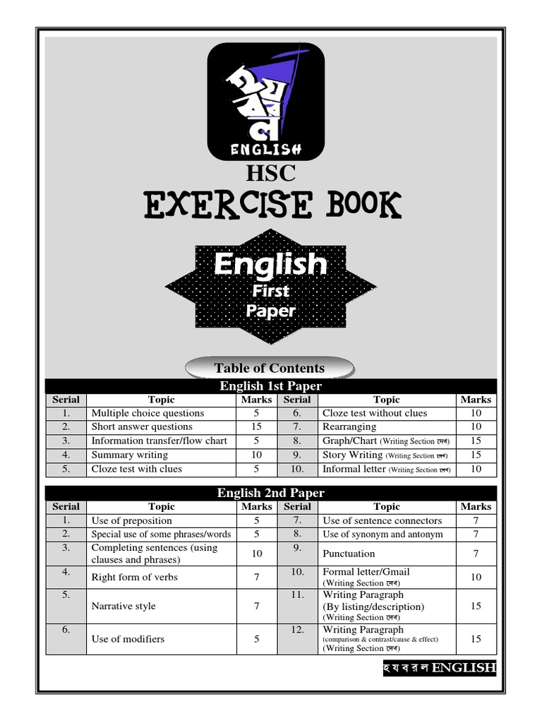 English First Paper - Question 1 | PDF | English Language | Bangladesh