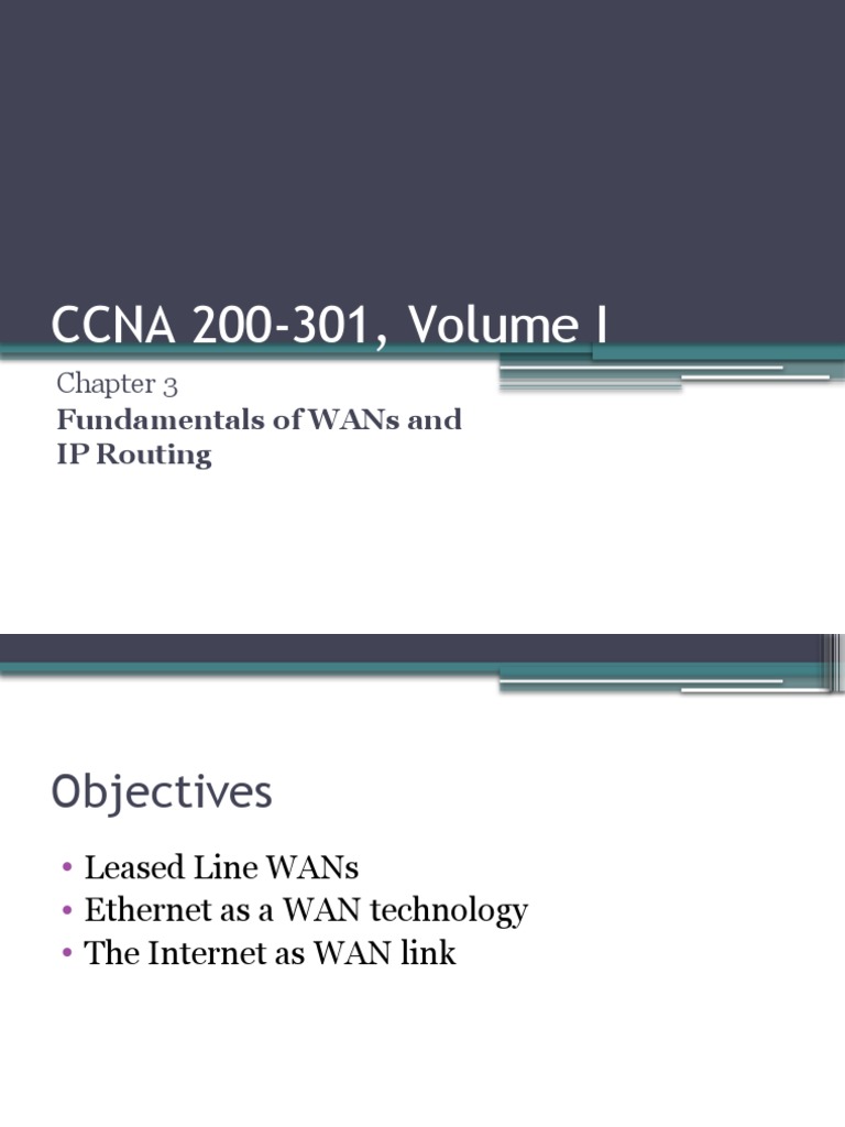 WAN Fundamentals and Technologies | PDF | Wide Area Network | Computer ...