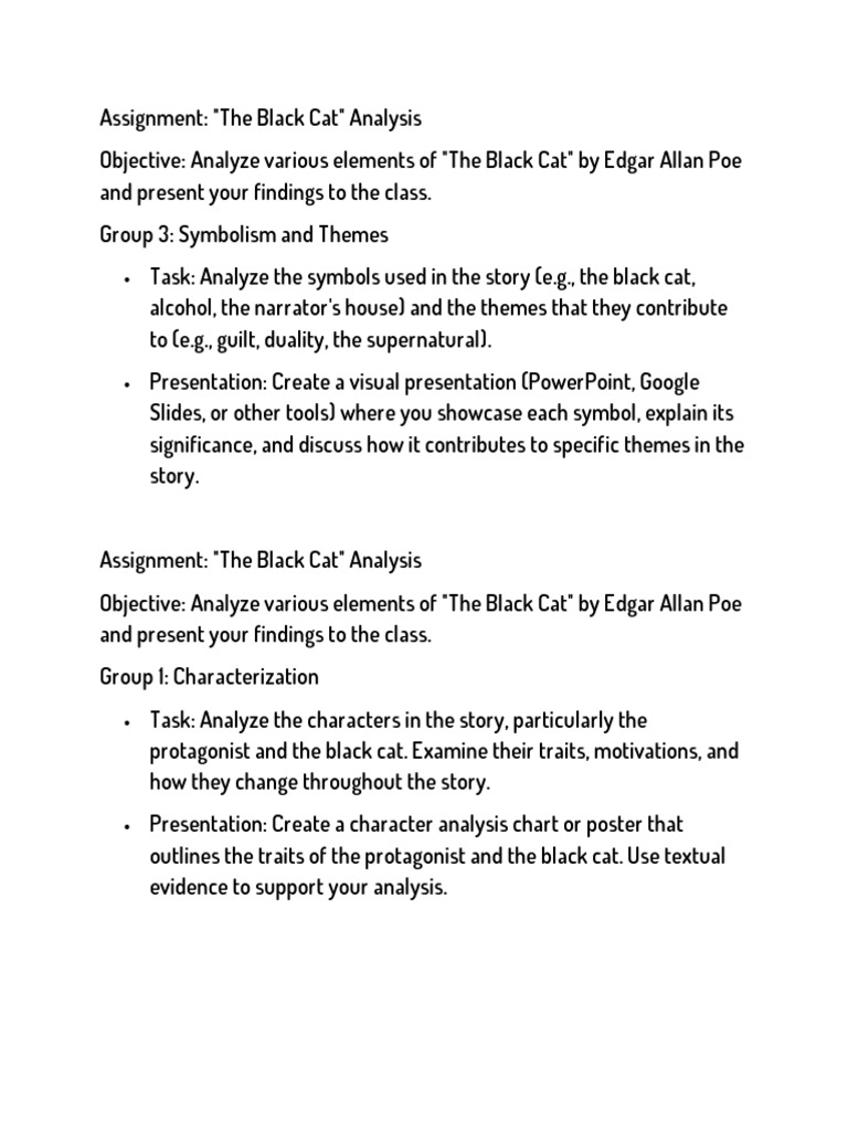 "The Black Cat: Themes and Analysis" | PDF | Philosophy