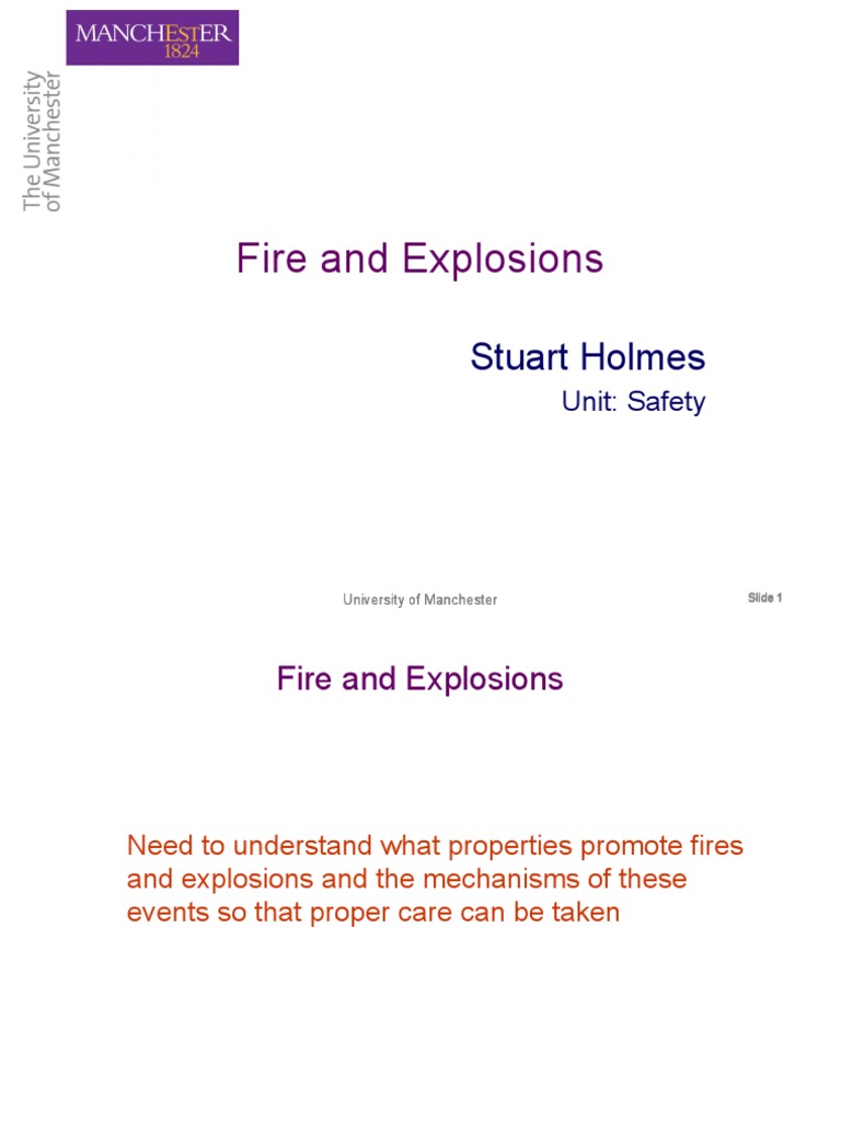 0609fire and Explosions | PDF | Science & Mathematics