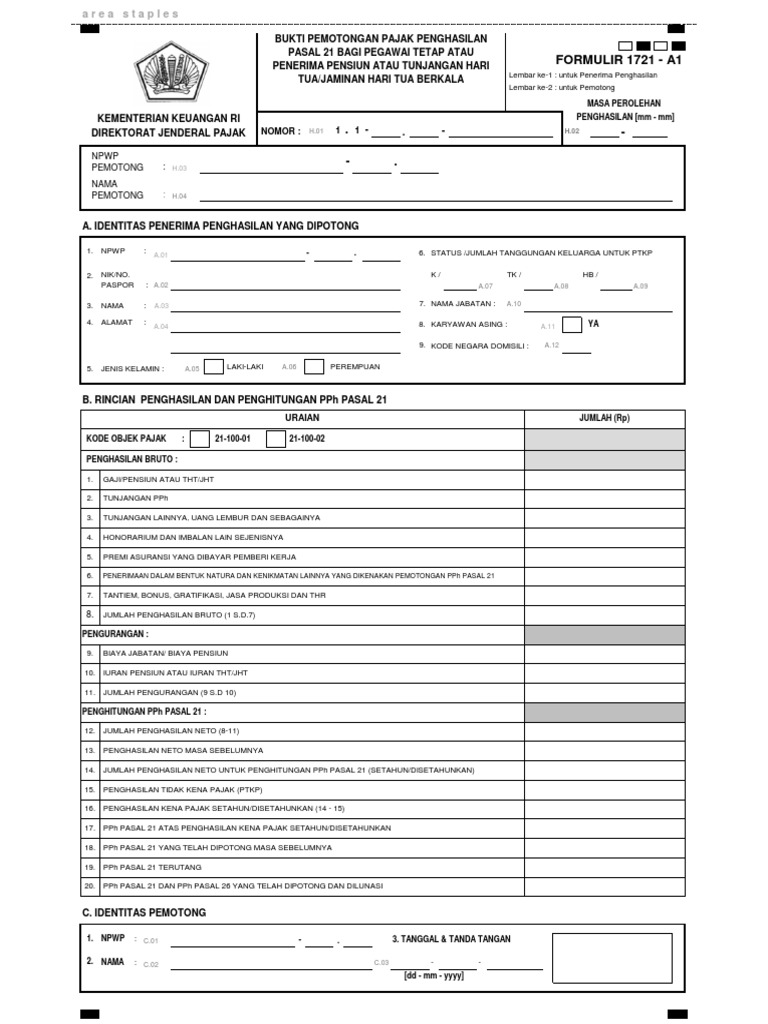 Form 1720 A1 | PDF