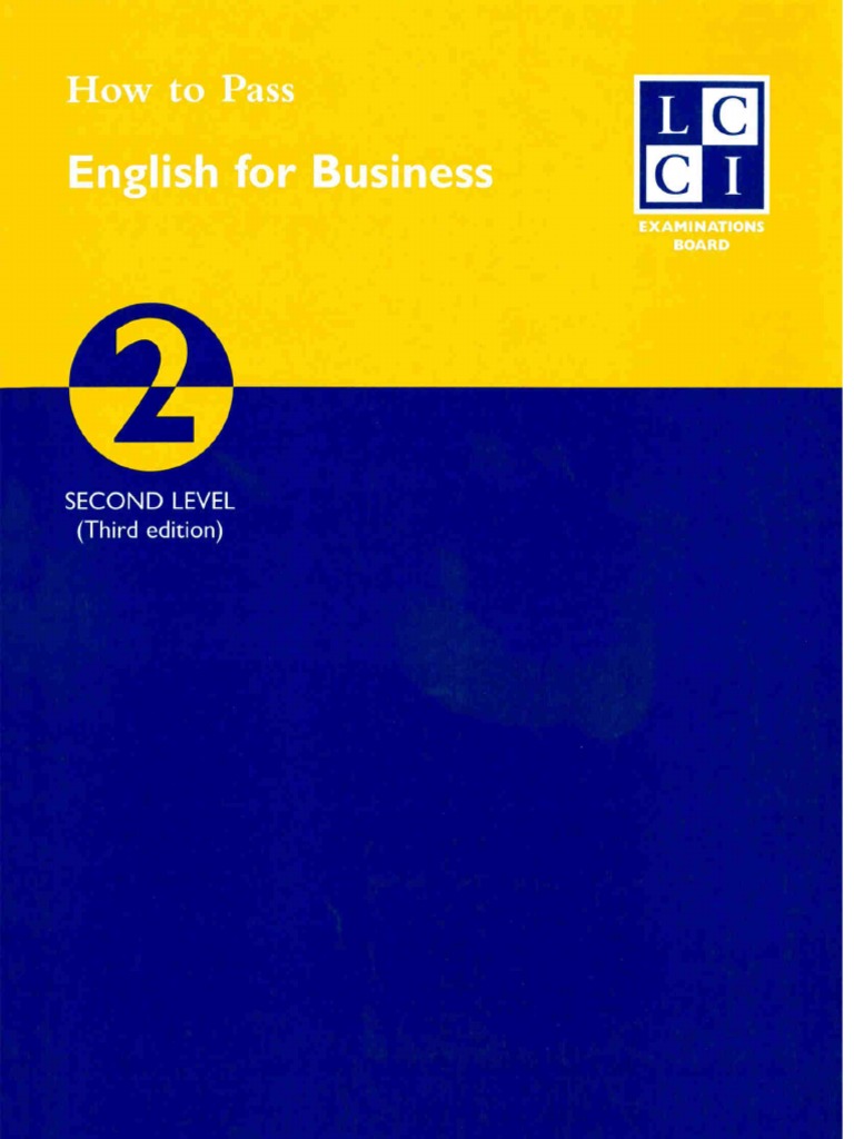 Textbook Level 2 English For Business | PDF